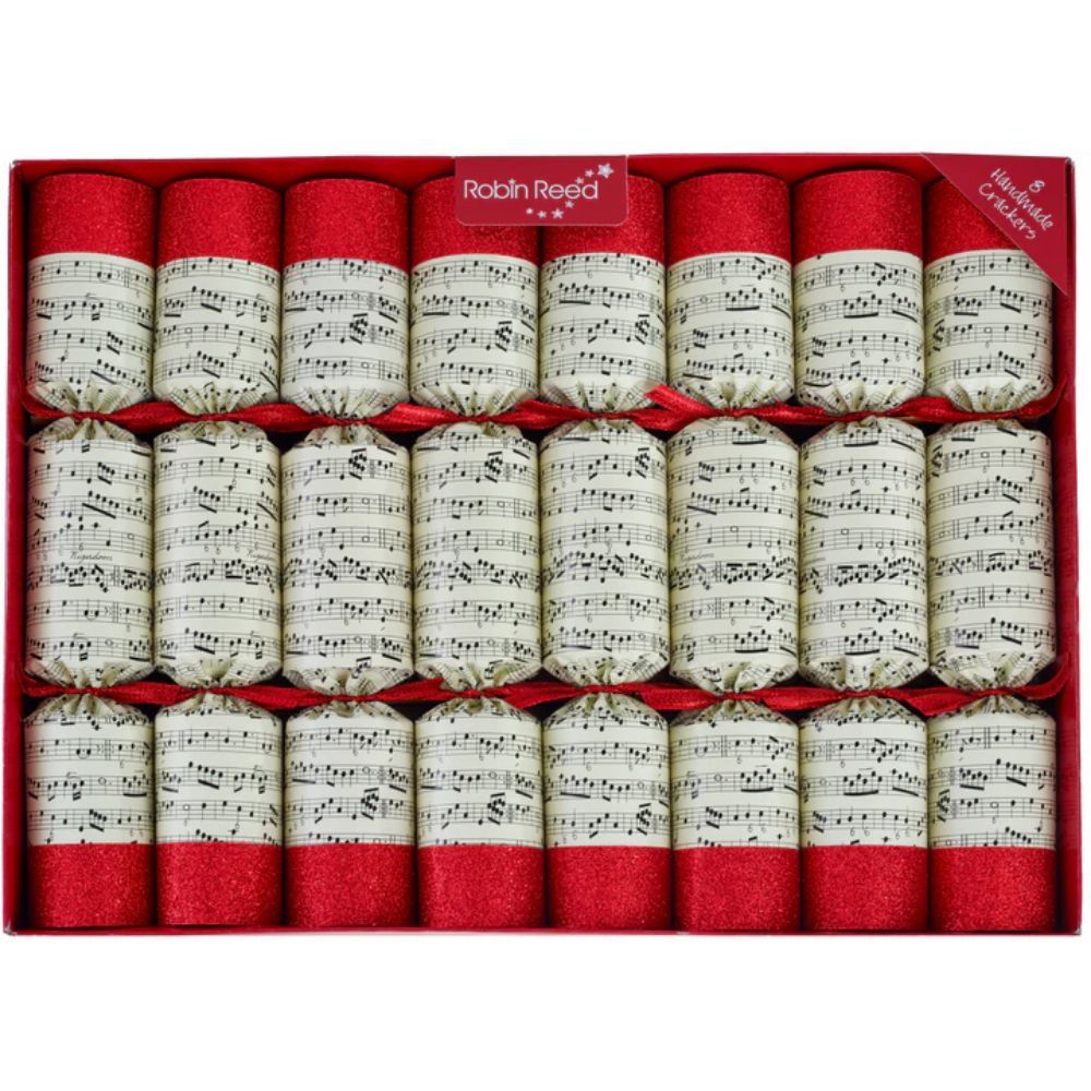 Robin Reed H4 Christmas Party 8pc 14in - Hand Bells Musical Crackers ...