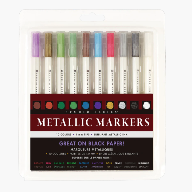 Studio Series Metallic Markers Set – Amy's Cottage of Williamstown