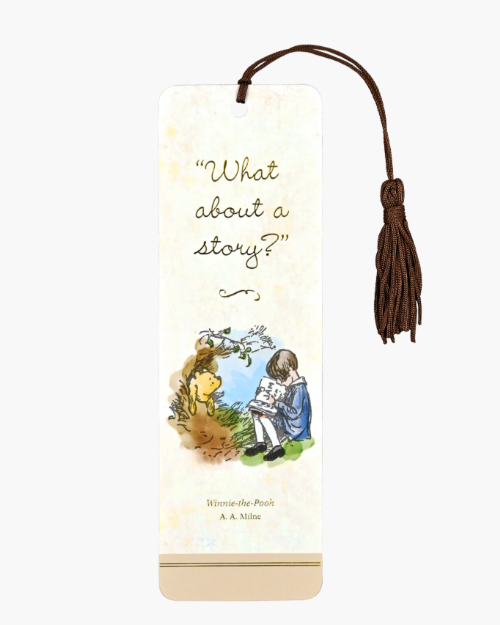 Winnie-the-Pooh What About A Story? Youth Bookmark – Amy's Cottage of ...